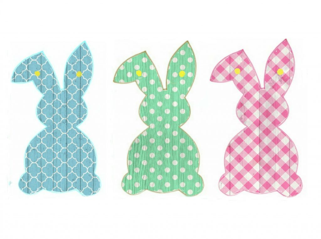 Easter Bunny Banner Free Printable