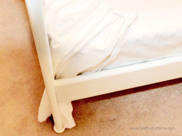 Bed Skirts for Beds with Footboards DIY
