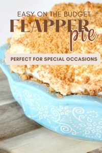 Grandma's Vintage Canadian Flapper Pie Recipe