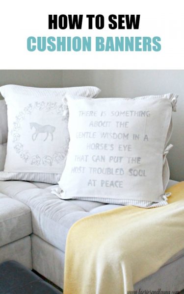 Easy Layered Cushion Cover Banners