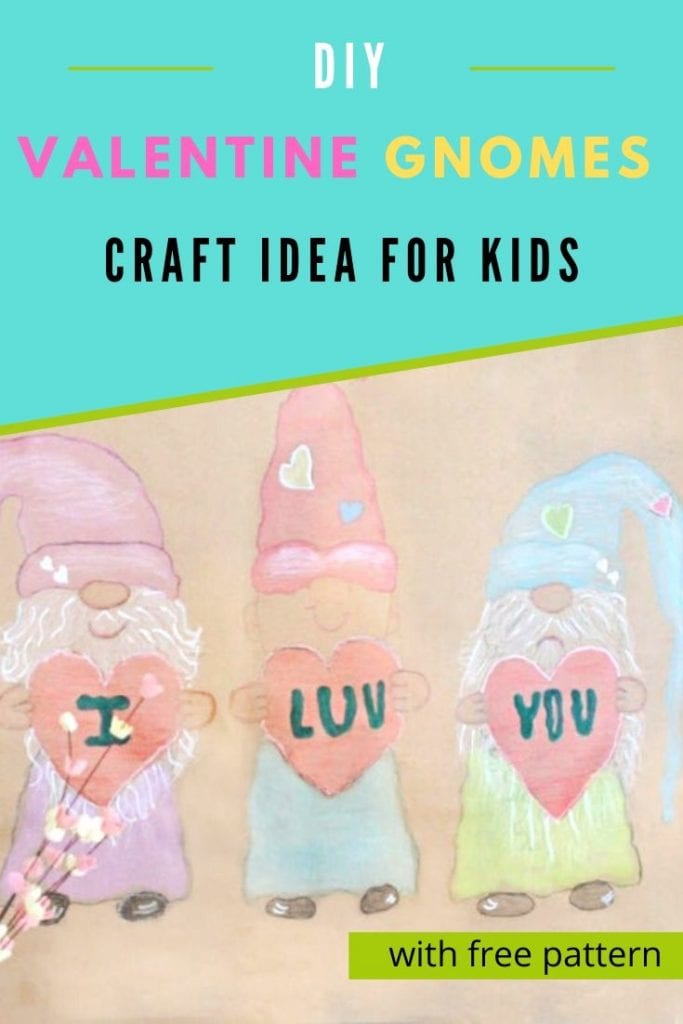 Gnome Scroll Valentines Craft For Kids And Families