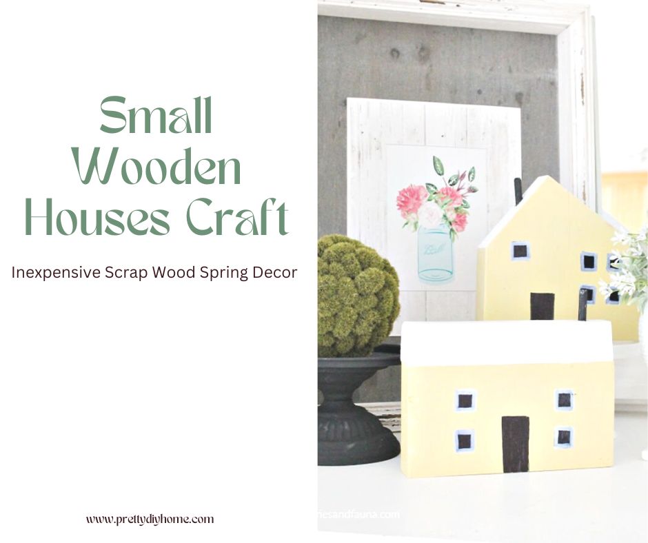Small Wooden Houses Craft