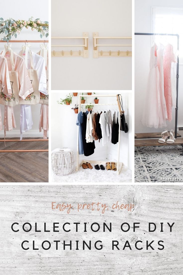 Ten Beautiful DIY Clothing Racks Tutorials To Inspire
