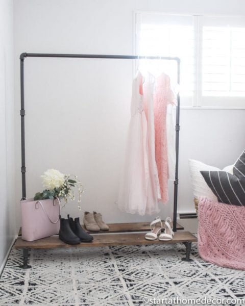 Ten Beautiful DIY Clothing Racks Tutorials to Inspire