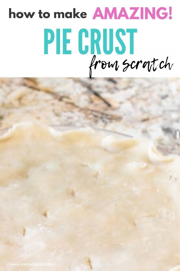 Large Traditional Pie Crust Recipe