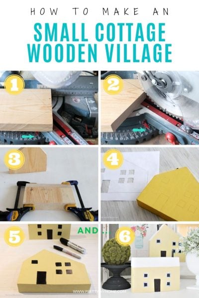 Small Wooden Houses Craft