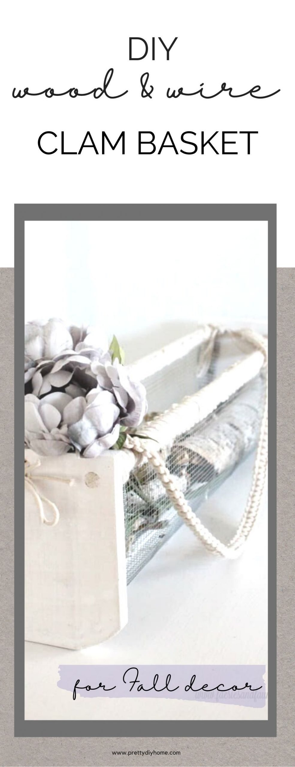 DIY Clam Hod Egg Basket - Pretty DIY Home