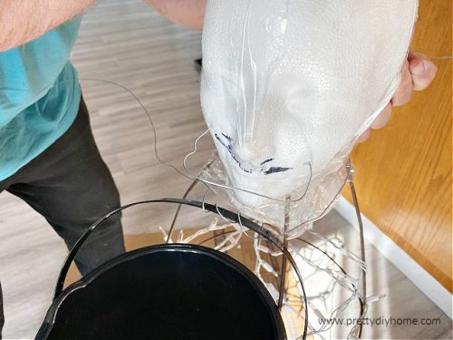 Halloween DIY Decoration Dog in Ghost Costume - Pretty DIY Home