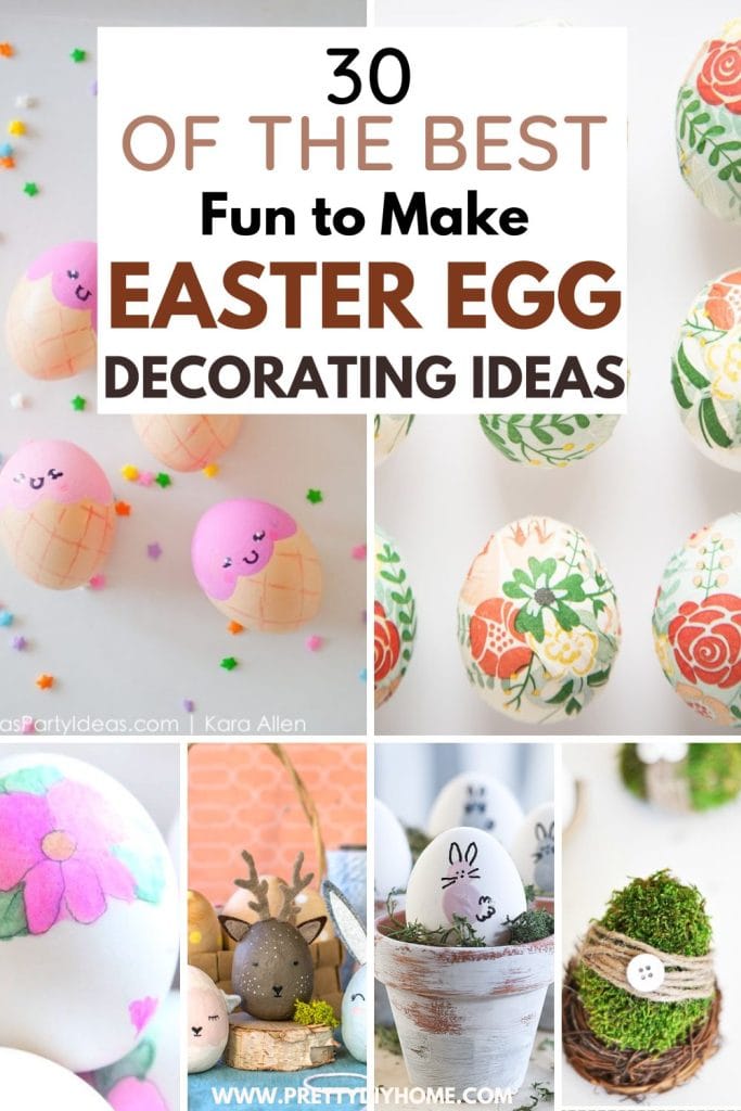 30 Easter Egg Decorating How Tos