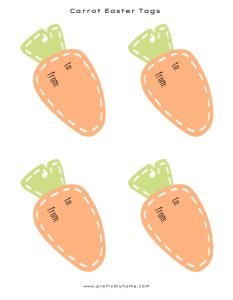 14 Free Printable Easter Tags for Gift Giving - Pretty DIY Home